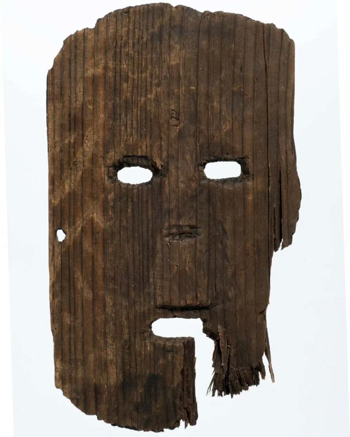 1,800-year-old Wooden Mask Likely Used in Farm Festivals Found in Japan ...